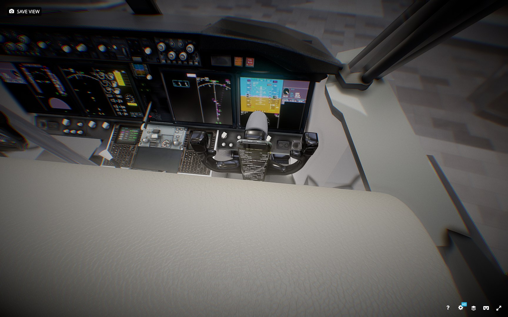 3D Boeing 737 Max Airplane Cockpit - TurboSquid 1885997