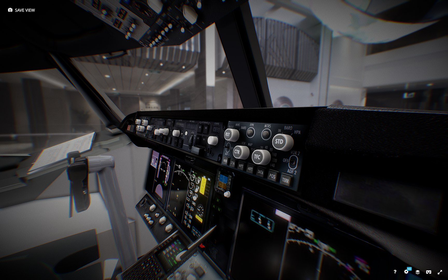 3D Boeing 737 Max Airplane Cockpit - TurboSquid 1885997