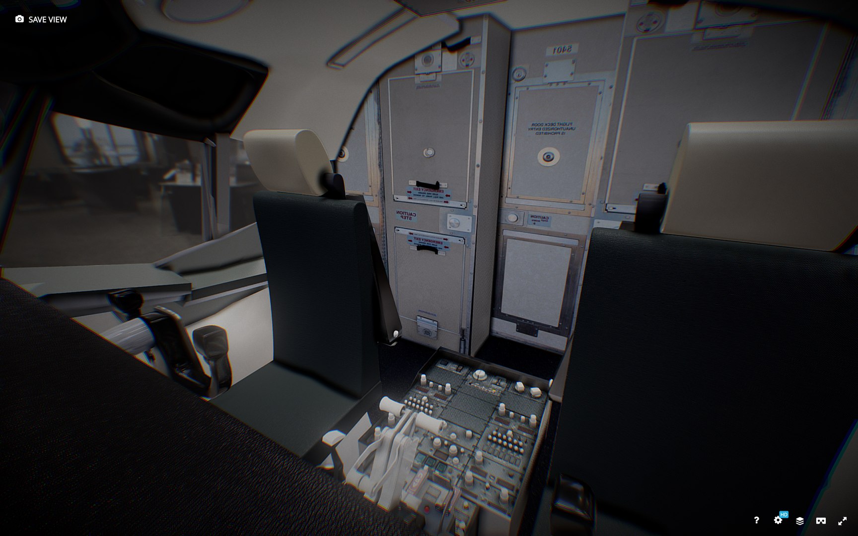 3D Boeing 737 Max Airplane Cockpit - TurboSquid 1885997