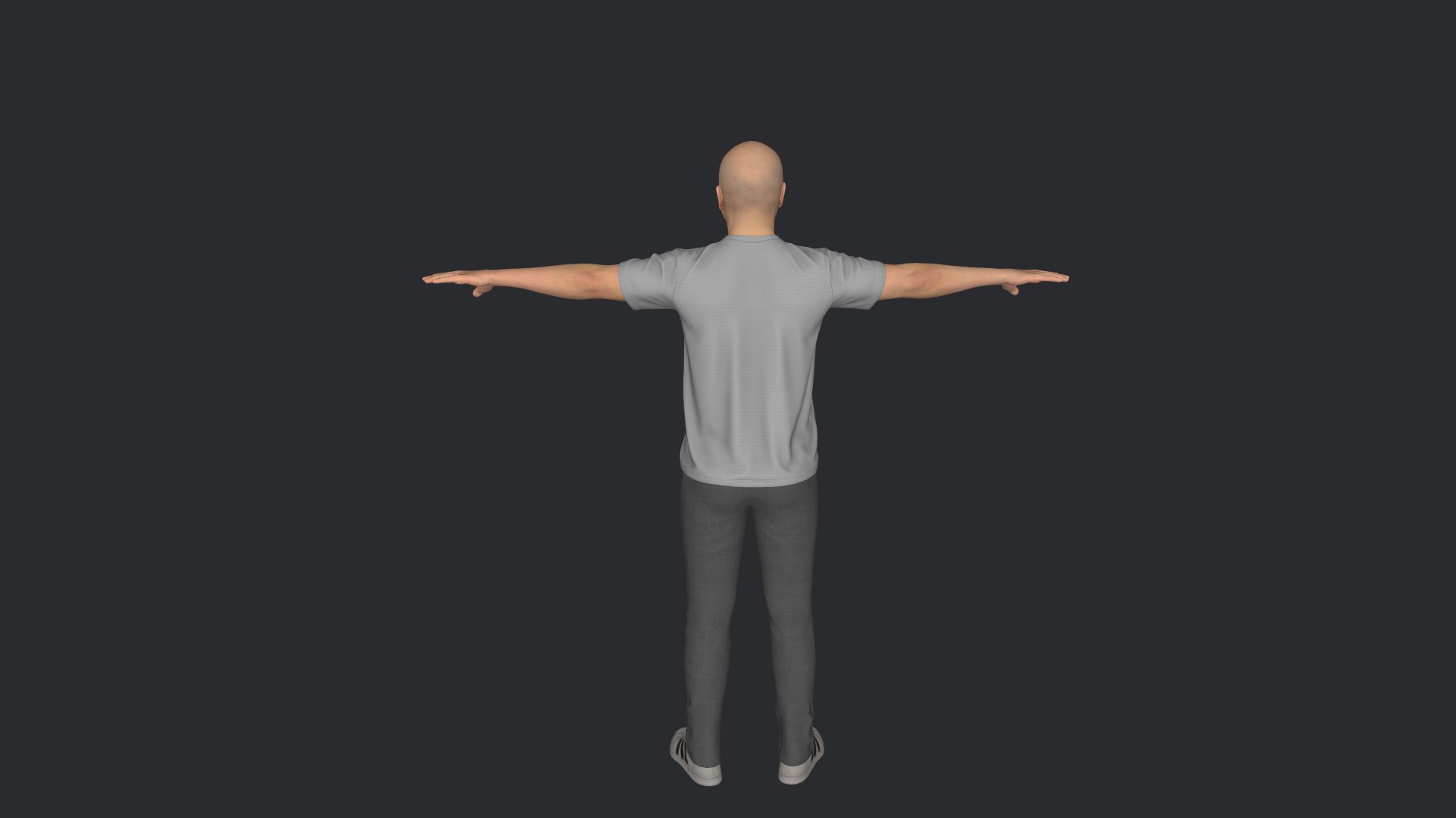 3D John Locke from Lost Hyper Realistic Full Body Fully Rigged 3D ...