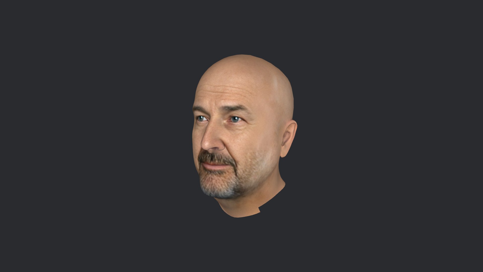 3D John Locke From Lost Hyper Realistic Full Body Fully Rigged 3D ...