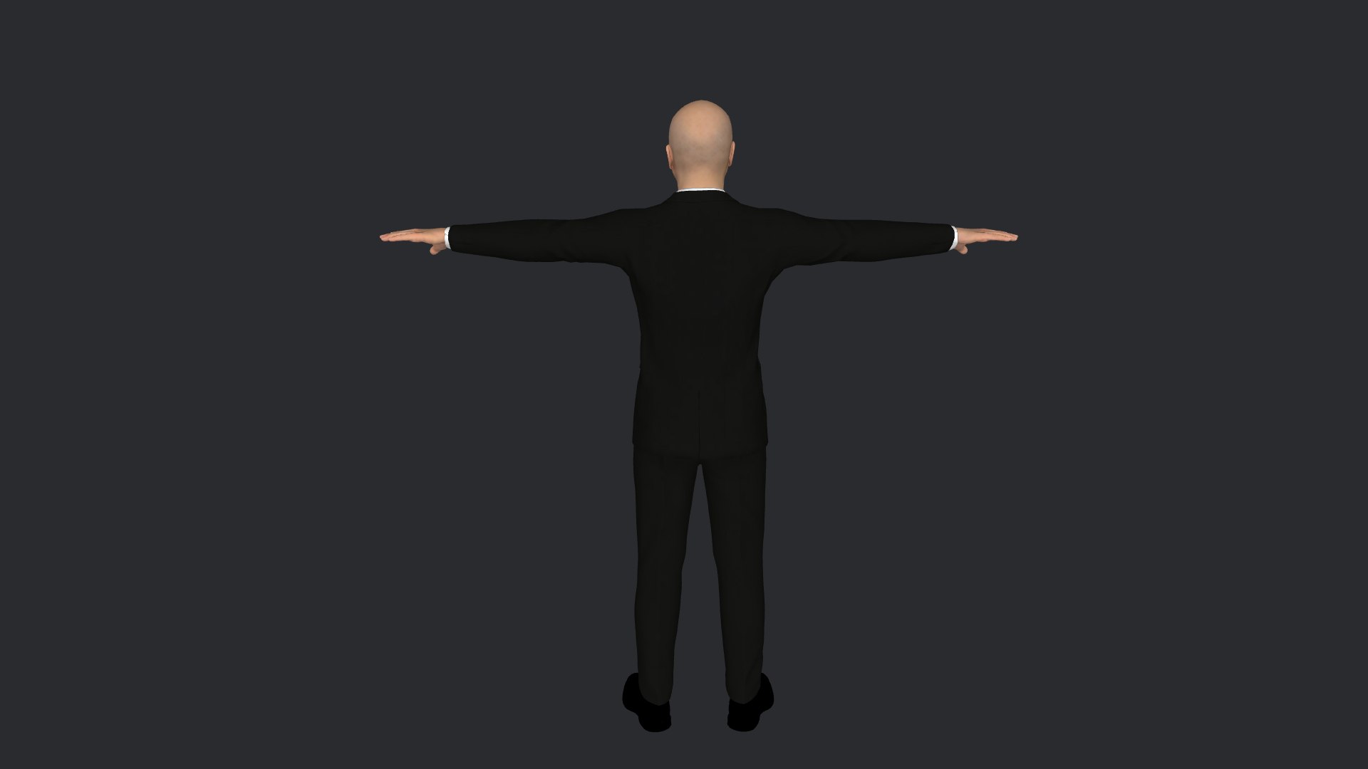 3D John Locke From Lost Hyper Realistic Full Body Fully Rigged 3D ...