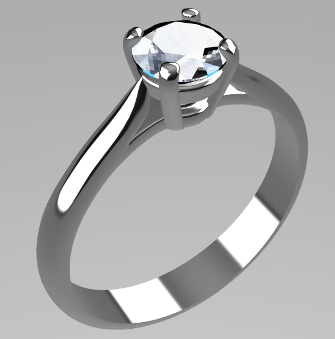Wedding Ring 3D Model - TurboSquid 1553981