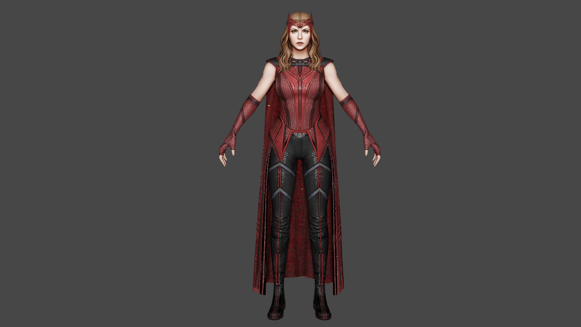Scarlet Witch 3D Model - TurboSquid 2282259