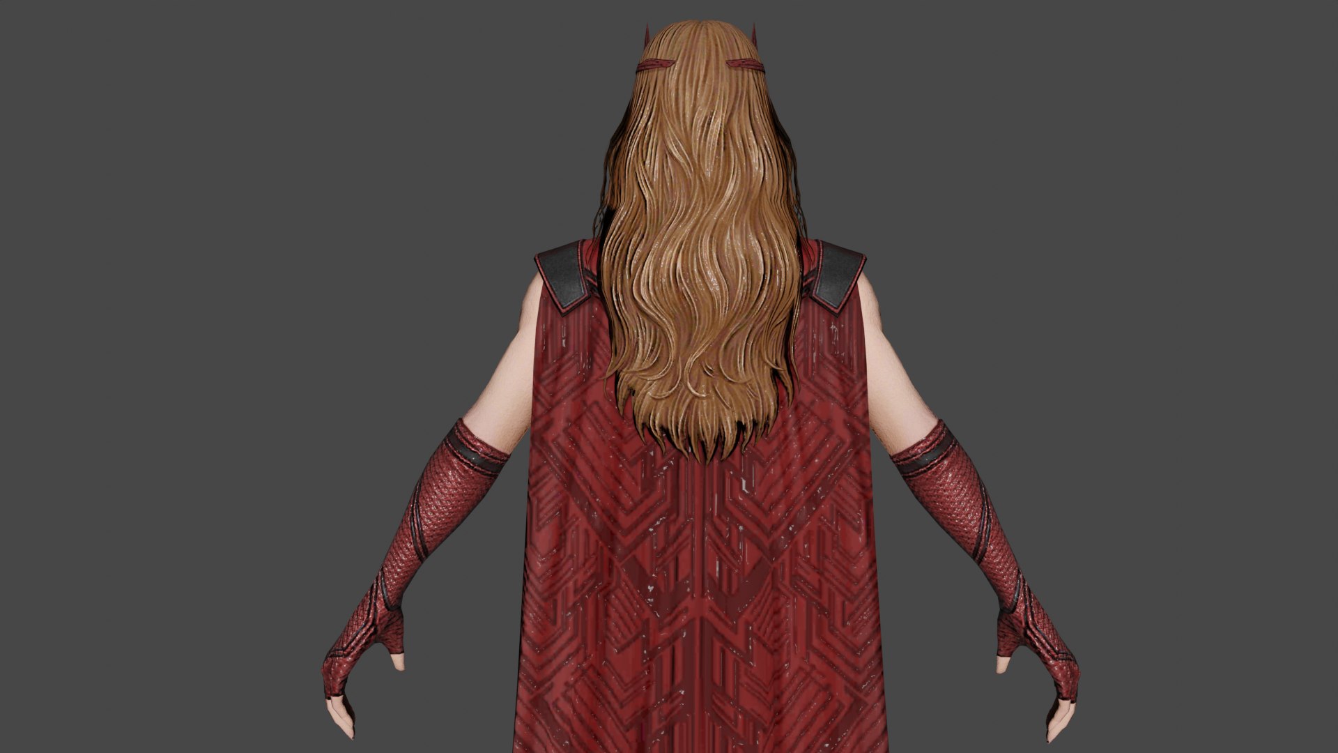 Scarlet Witch 3D Model - TurboSquid 2282259