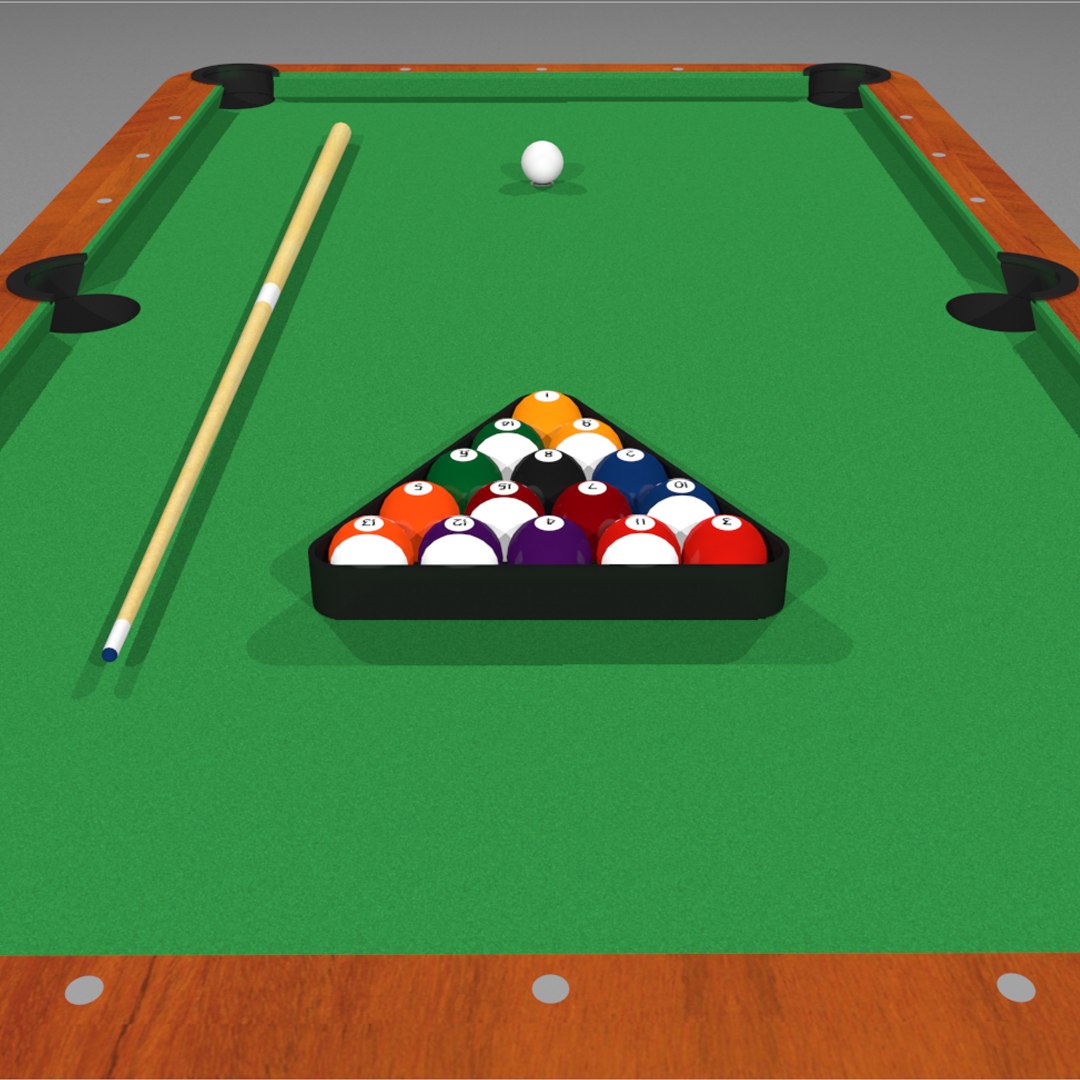 3d c4d pool billiards