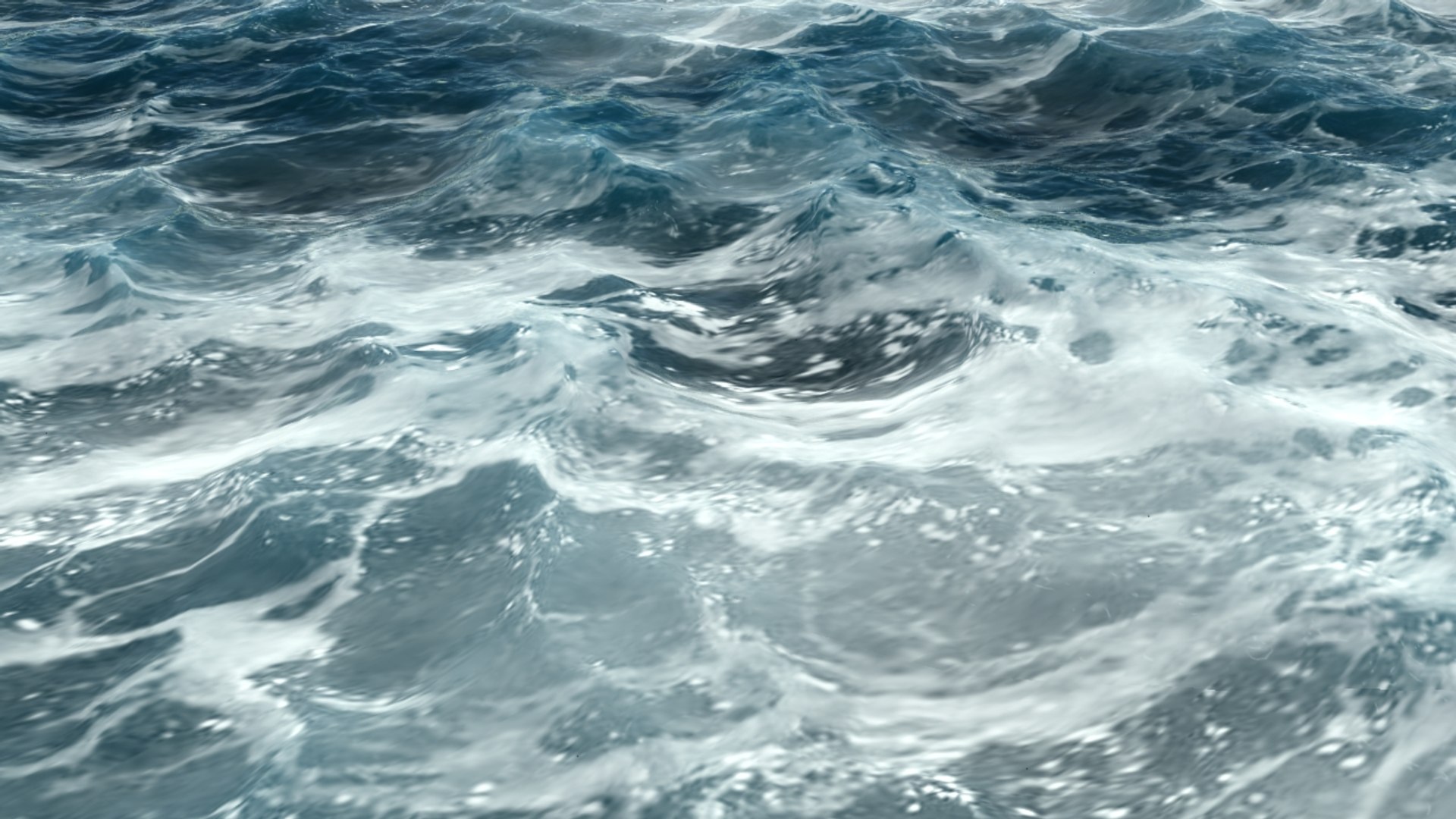 Ocean Realistic Dreamscape 3d Model