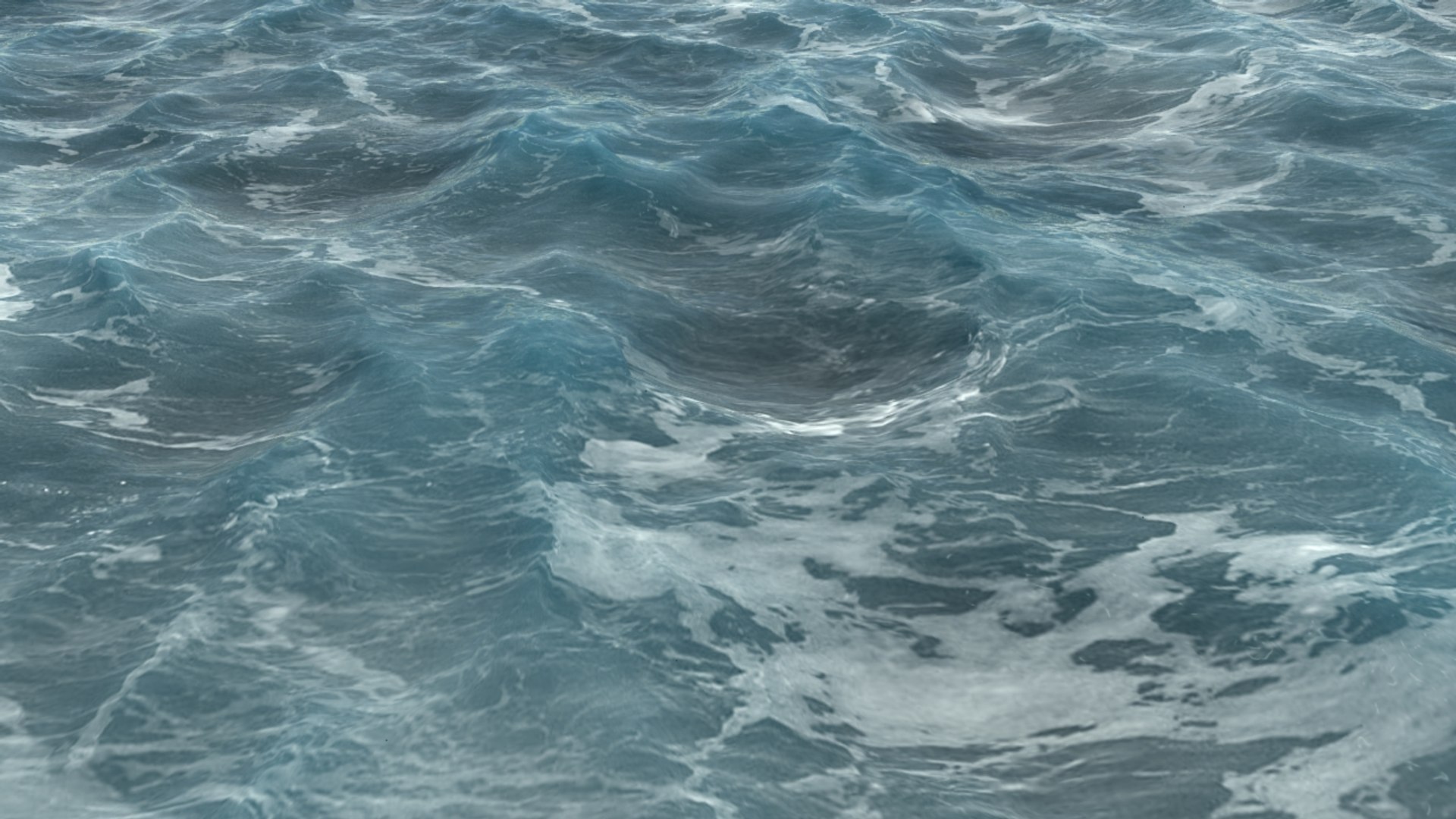 Ocean Realistic Dreamscape 3d Model