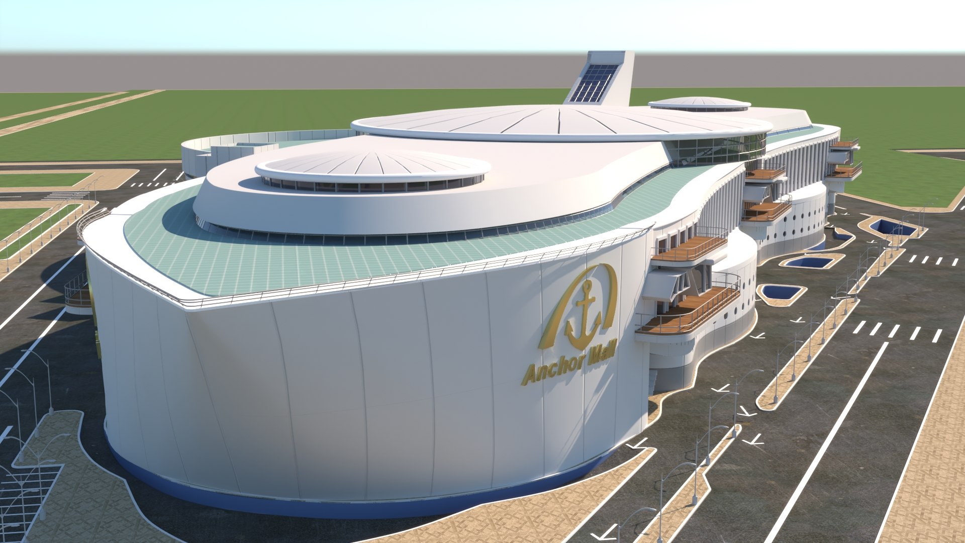 Mall Ship 3D Model - TurboSquid 2080323