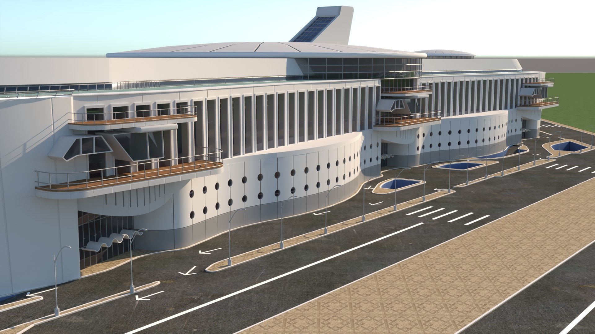 Mall Ship 3D Model - TurboSquid 2080323