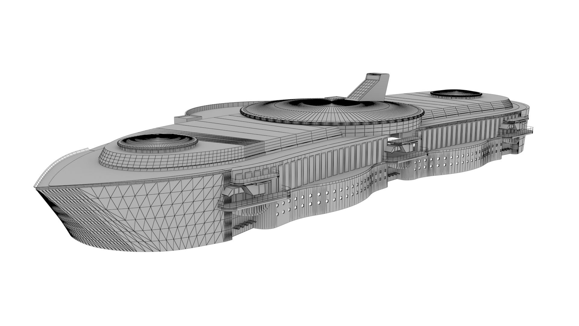 Mall Ship 3D Model - TurboSquid 2080323