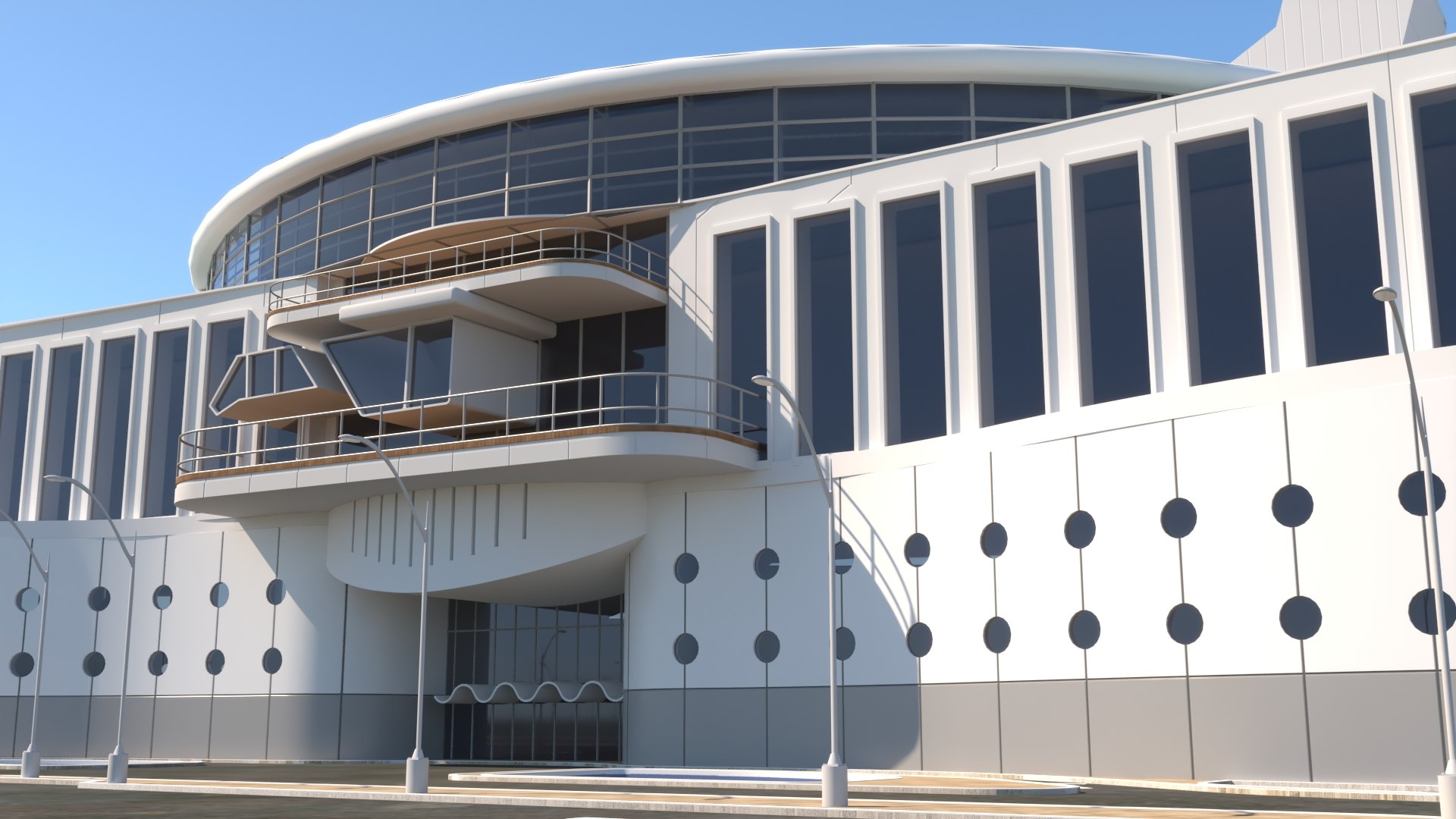 Mall Ship 3D Model - TurboSquid 2080323