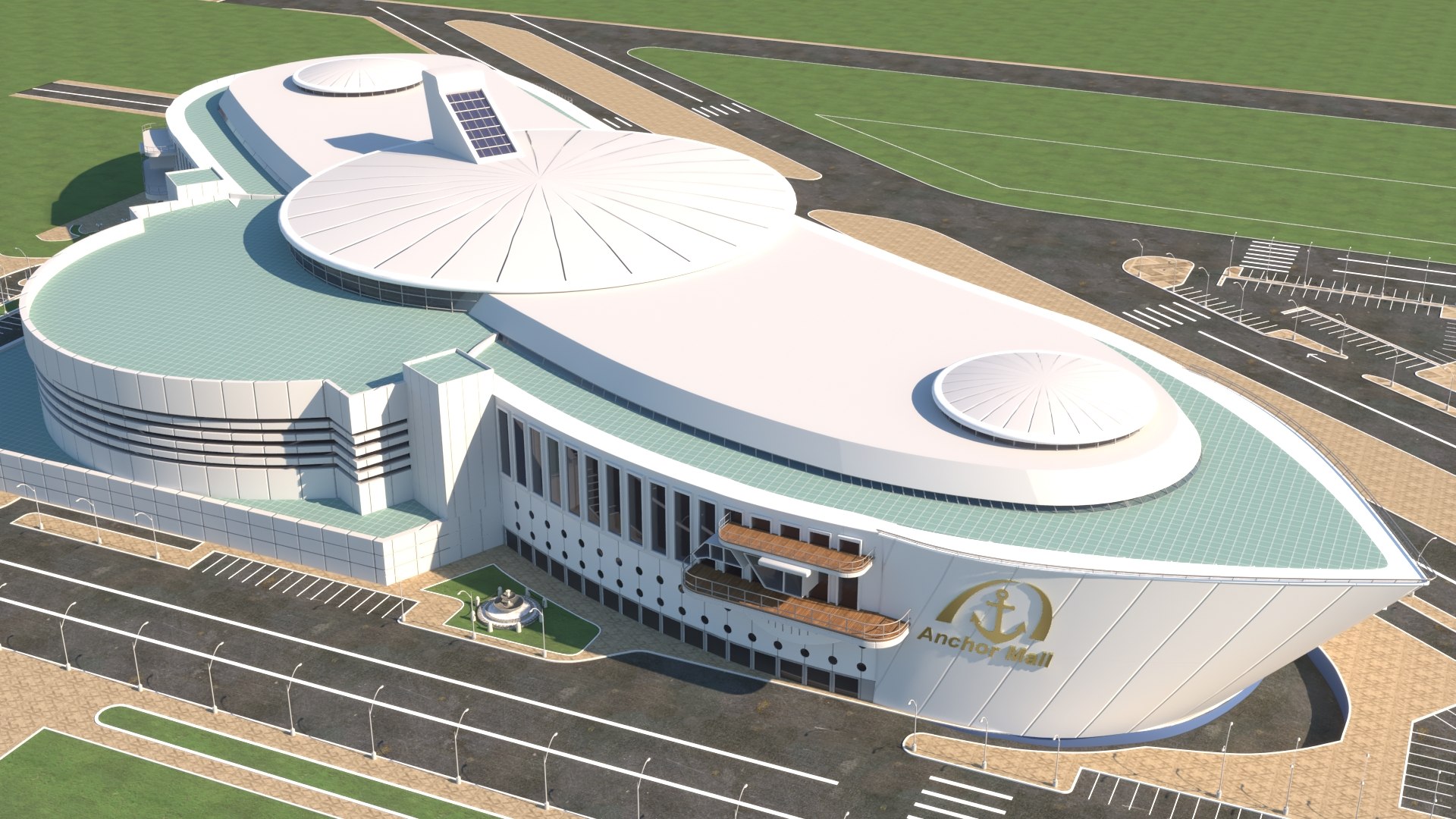 Mall Ship 3D Model - TurboSquid 2080323