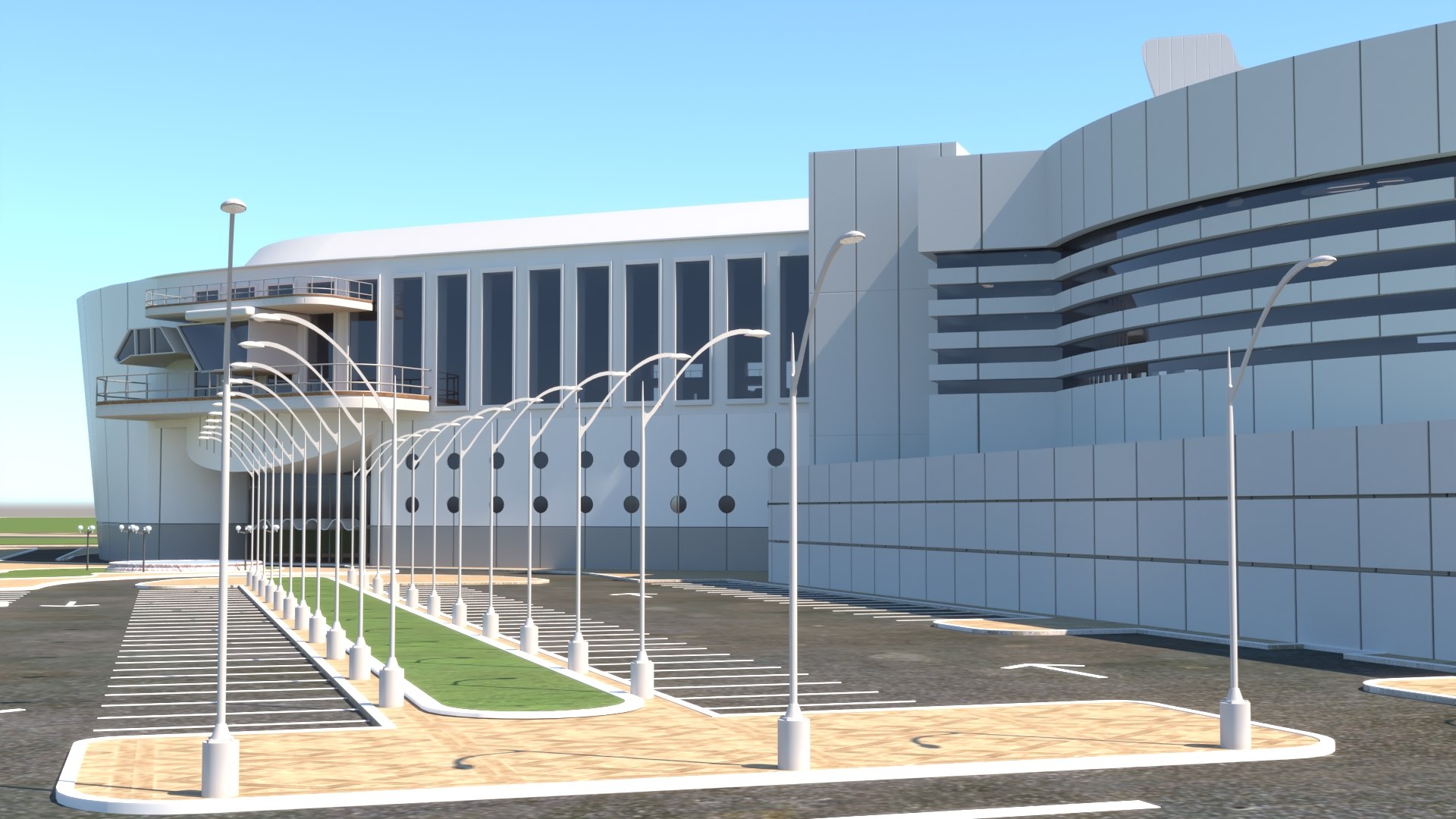 Mall Ship 3D Model - TurboSquid 2080323