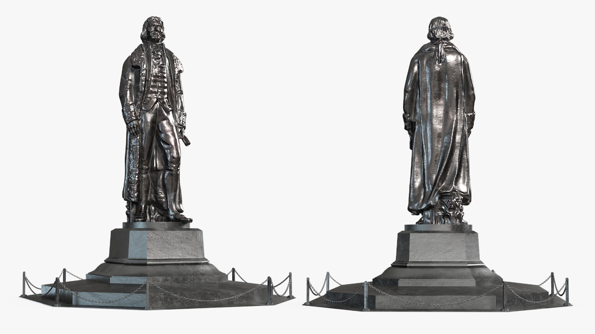 3D Thomas Jefferson Memorial Model - TurboSquid 2277396