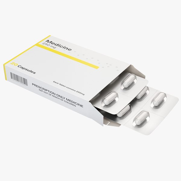 modelo 3d Medicina empaquetada - TurboSquid 2154450