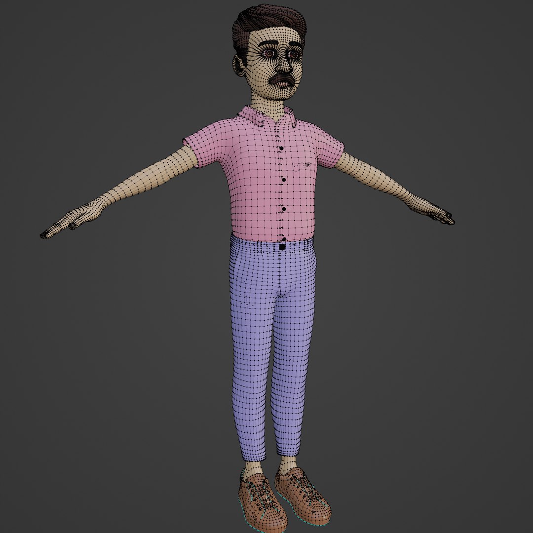 Man 3D Model - TurboSquid 2302450