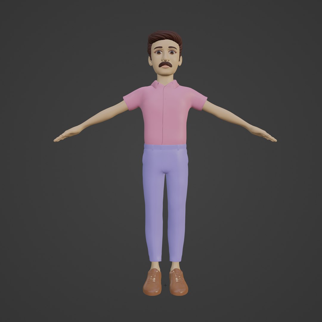 Man 3D Model - TurboSquid 2302450