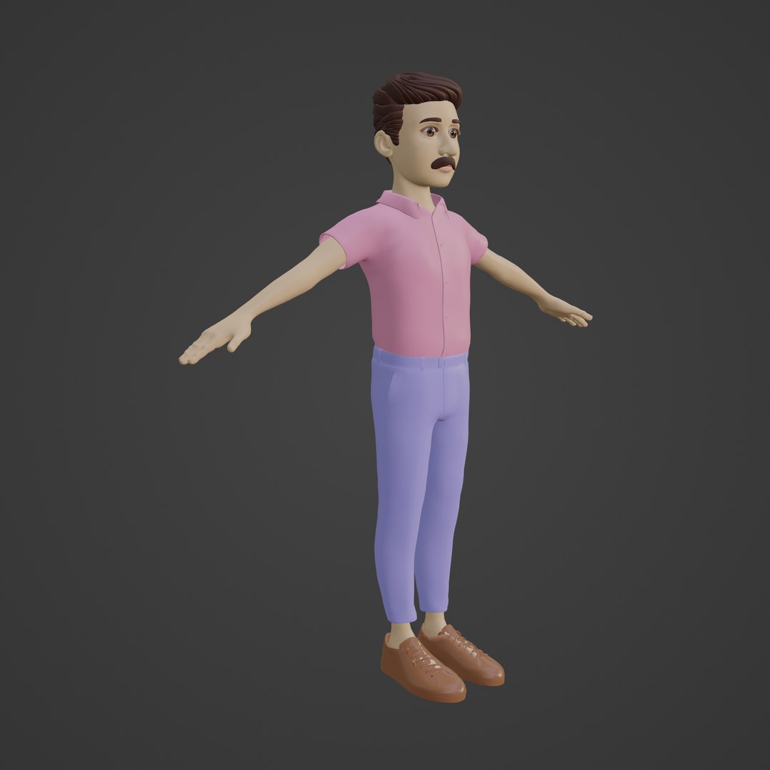 Man 3D Model - TurboSquid 2302450