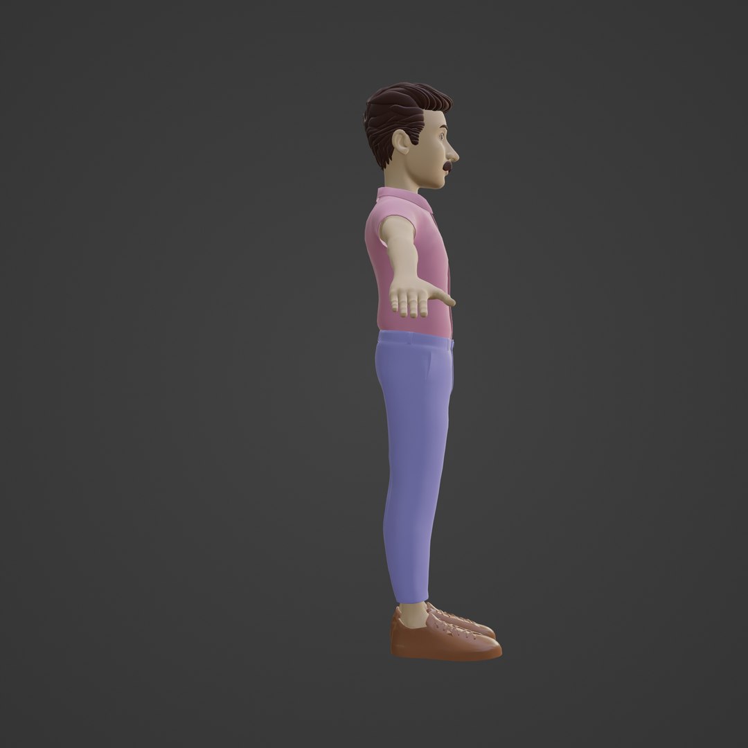 Man 3D Model - TurboSquid 2302450