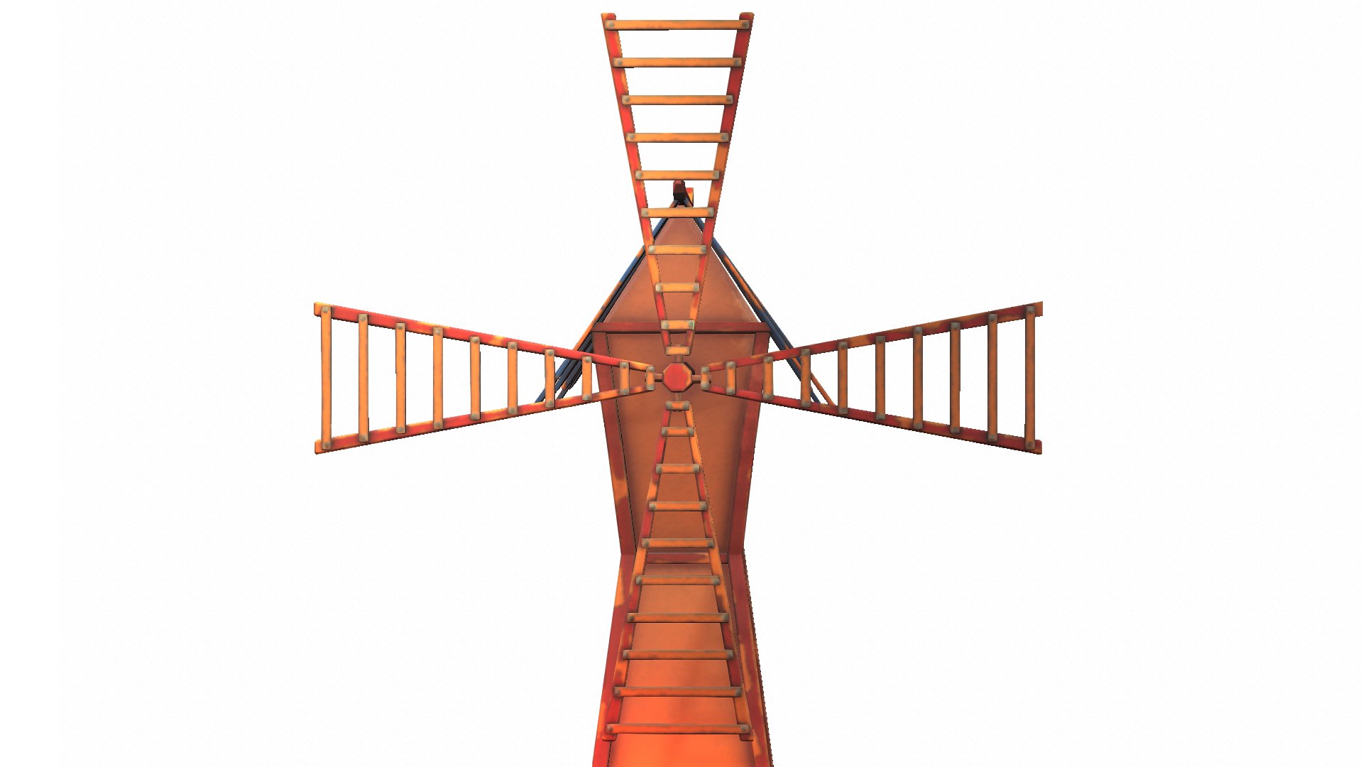 3D Stylized Windmill Model - TurboSquid 2025022