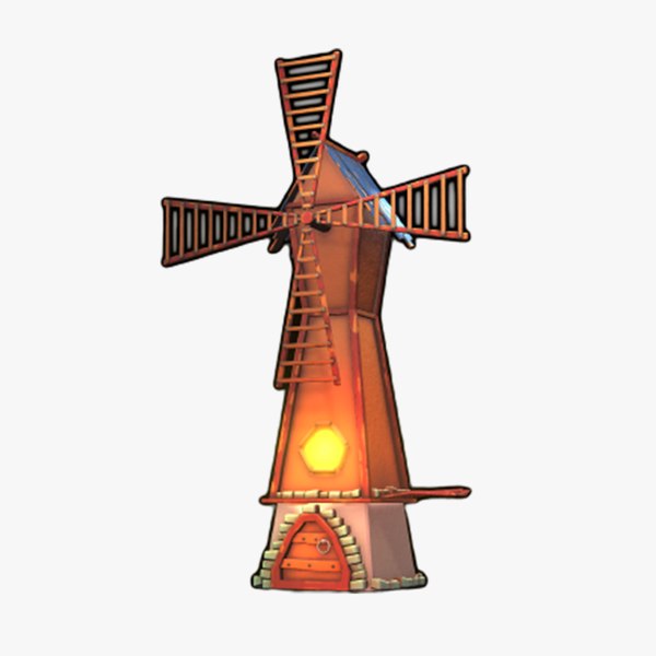 3D Stylized Windmill model - TurboSquid 2025022