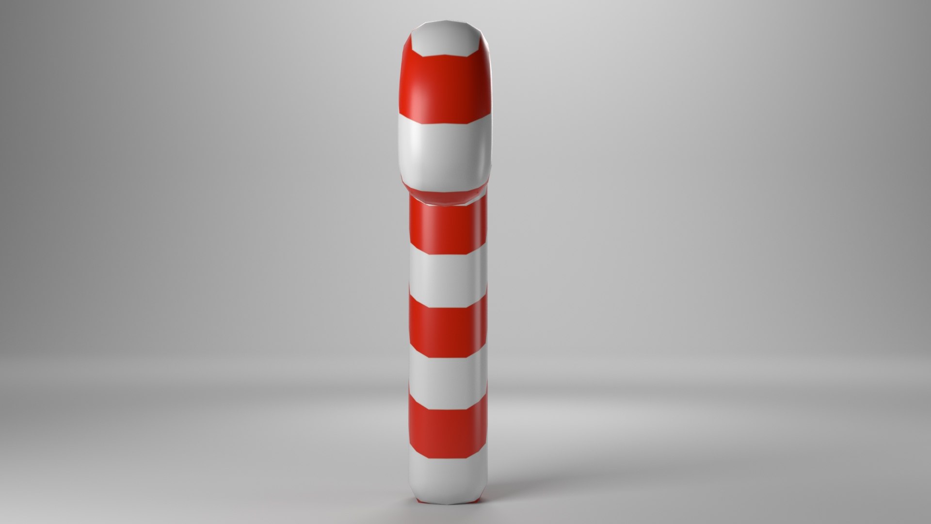 Free Low - Poly Cute Candy Cane 3D Model - TurboSquid 1993290