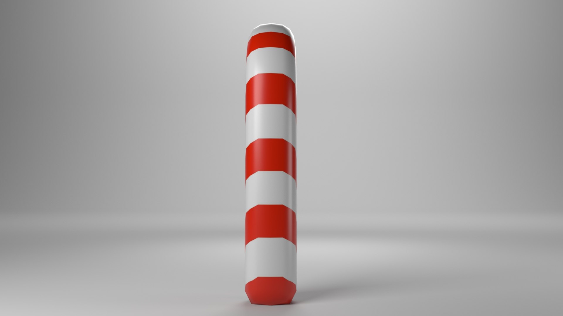 Free Low - Poly Cute Candy Cane 3D Model - TurboSquid 1993290
