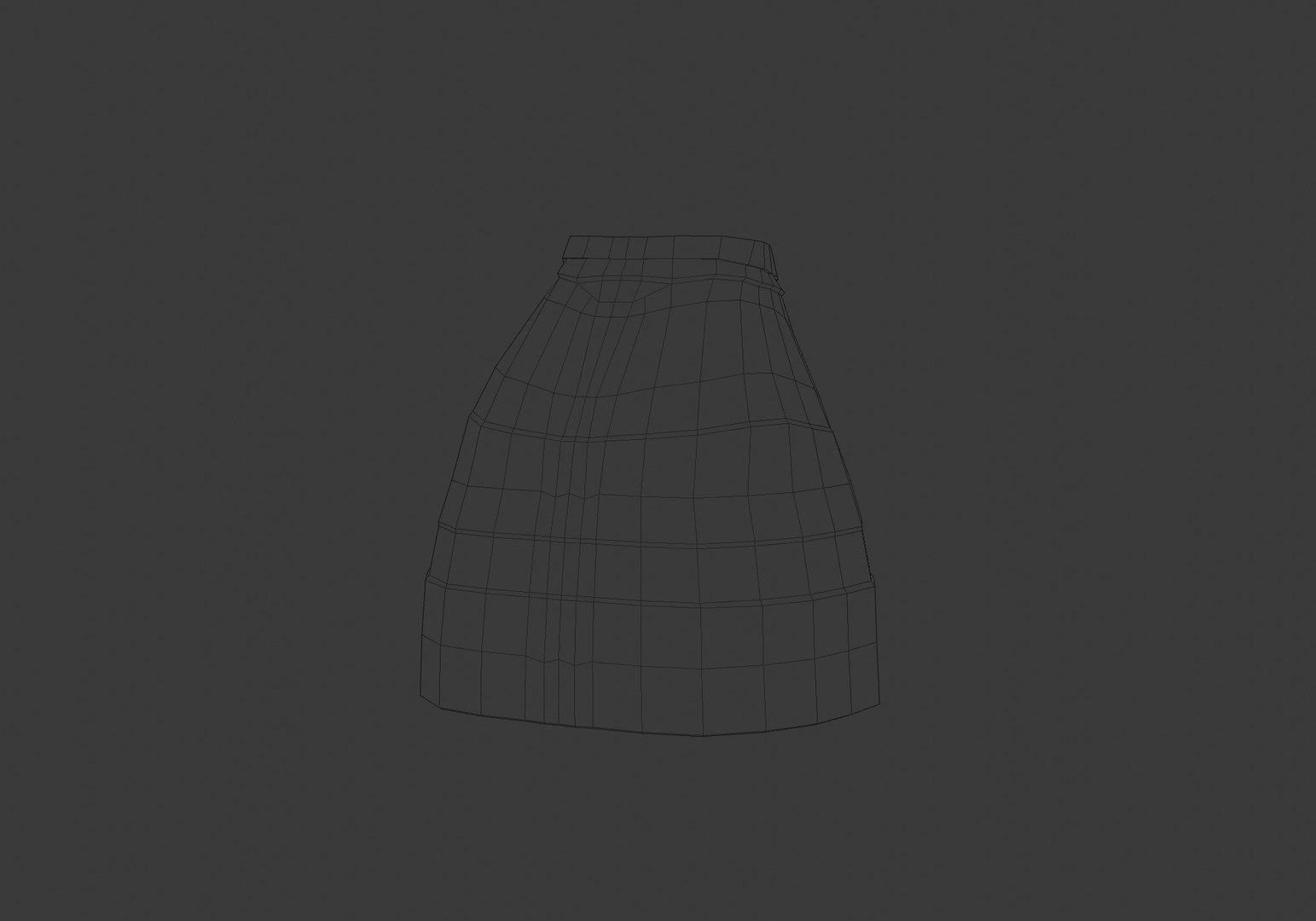Skirt 3D Model - TurboSquid 1887031