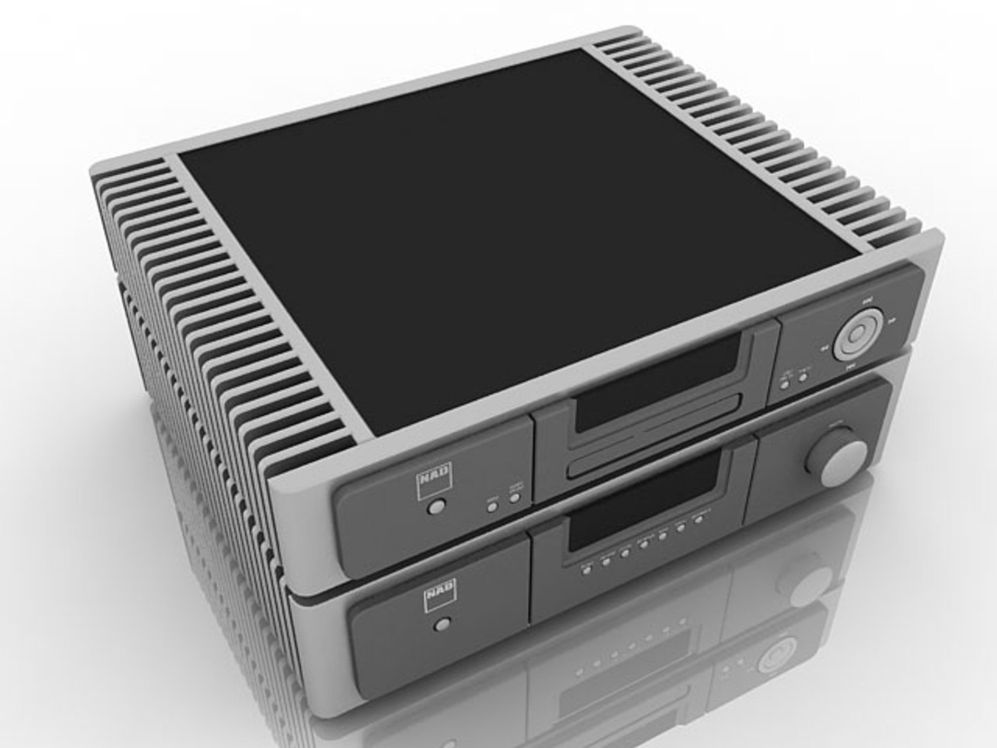 cd player 3d model