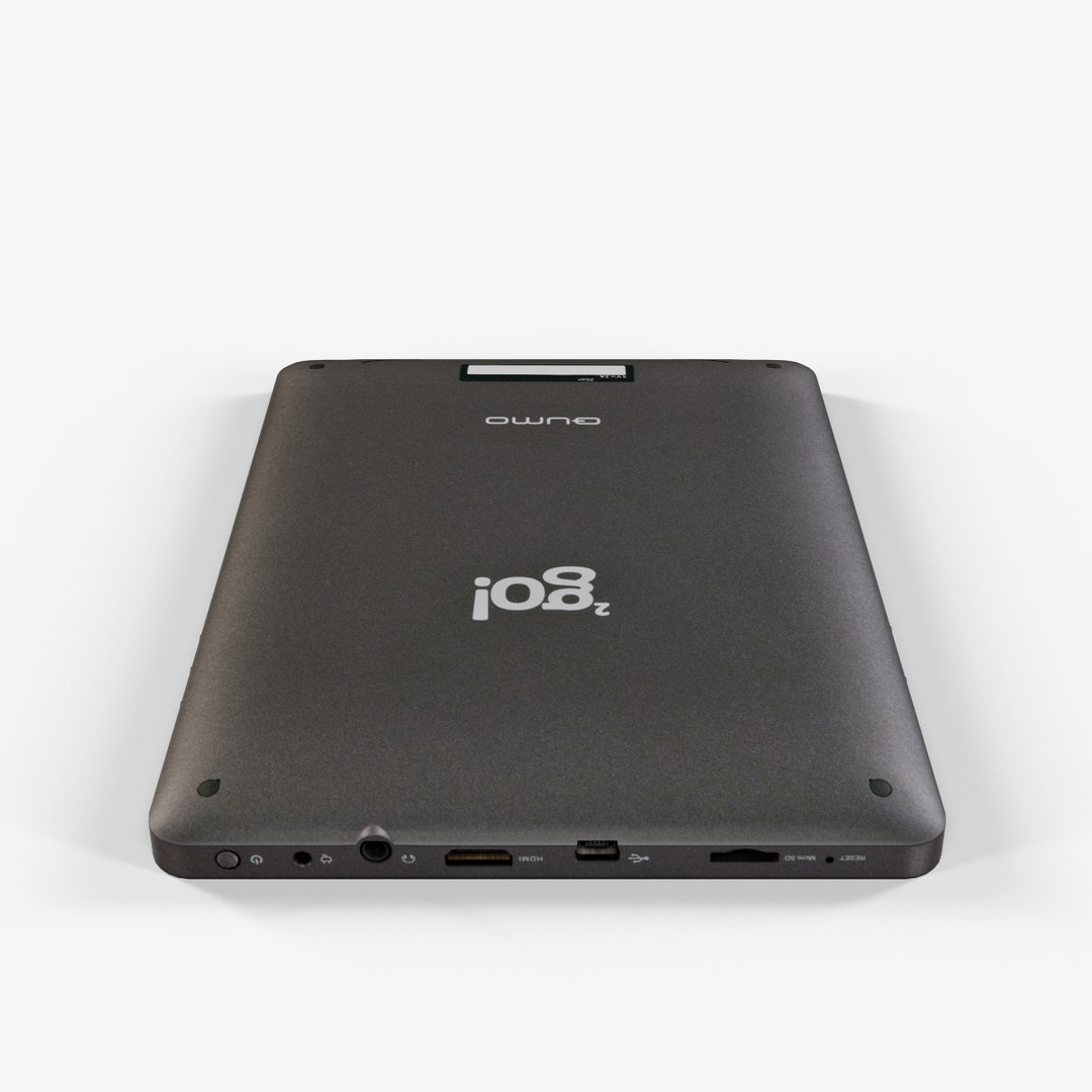 Low-poly Qumo 2go 3d Model