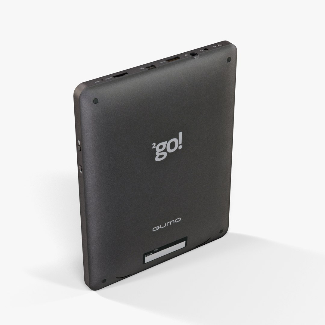 Low-poly Qumo 2go 3d Model