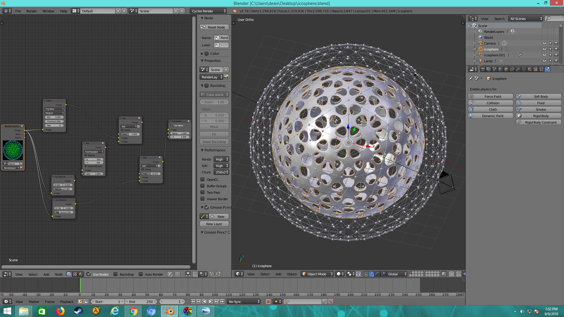 Futuristic Abstract Sphere 3D - TurboSquid 1325497