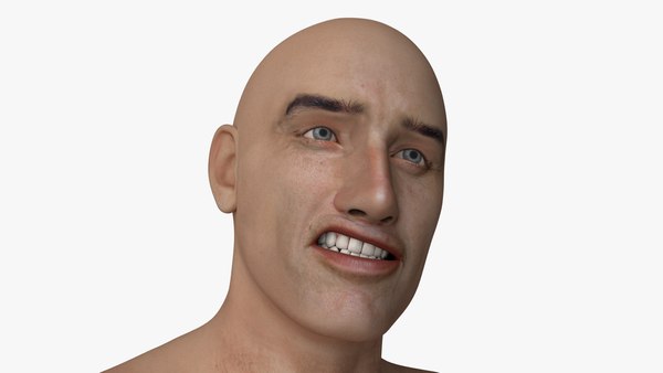 3D rigged male character bill model - TurboSquid 1535938