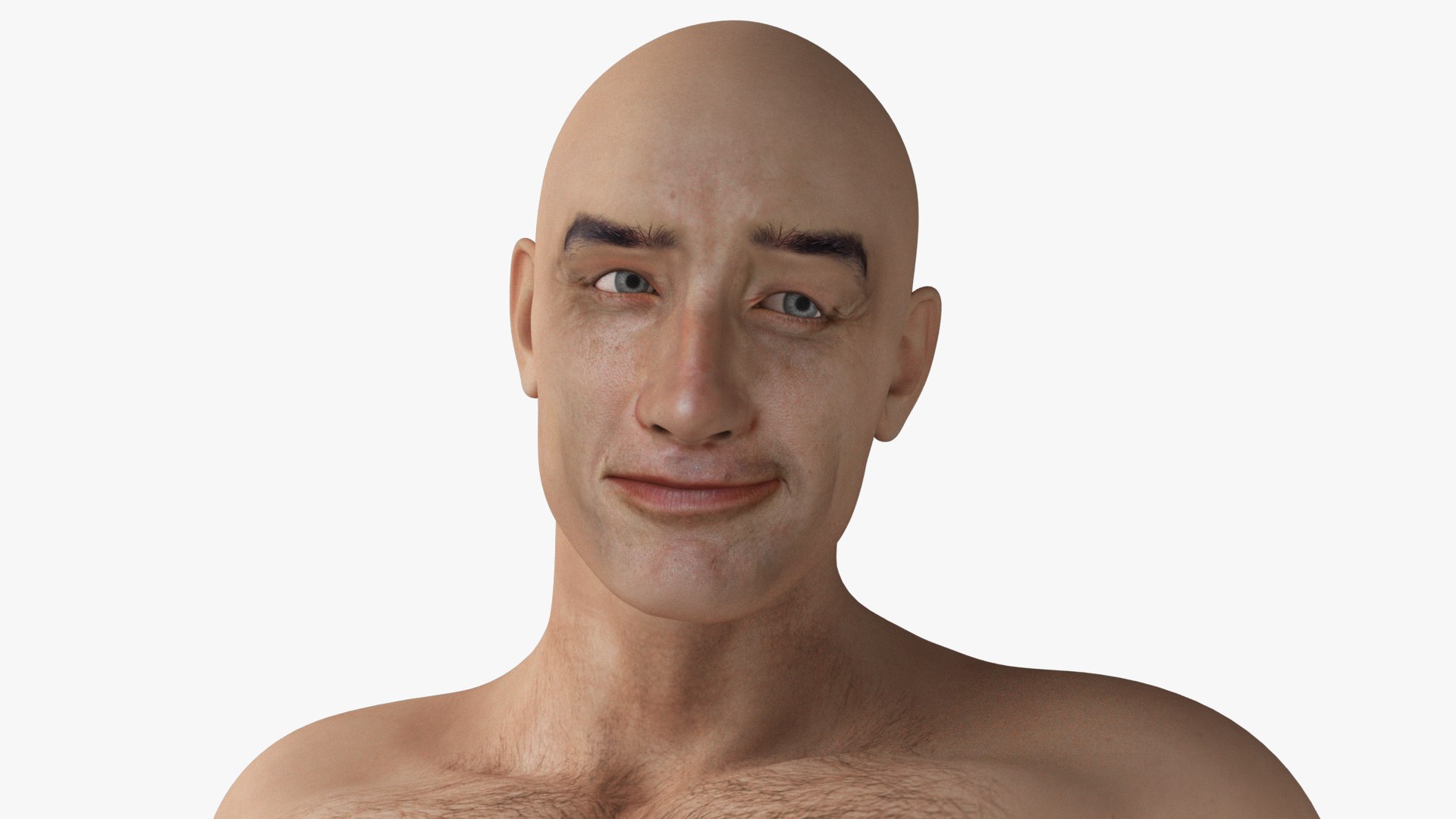 3D rigged male character bill model - TurboSquid 1535938