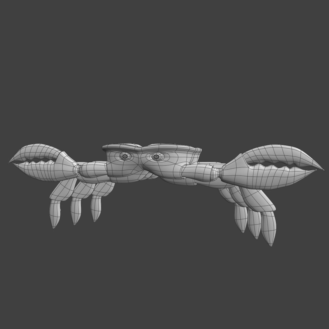 Free Citizen-snips Ploy Crab 3d Model