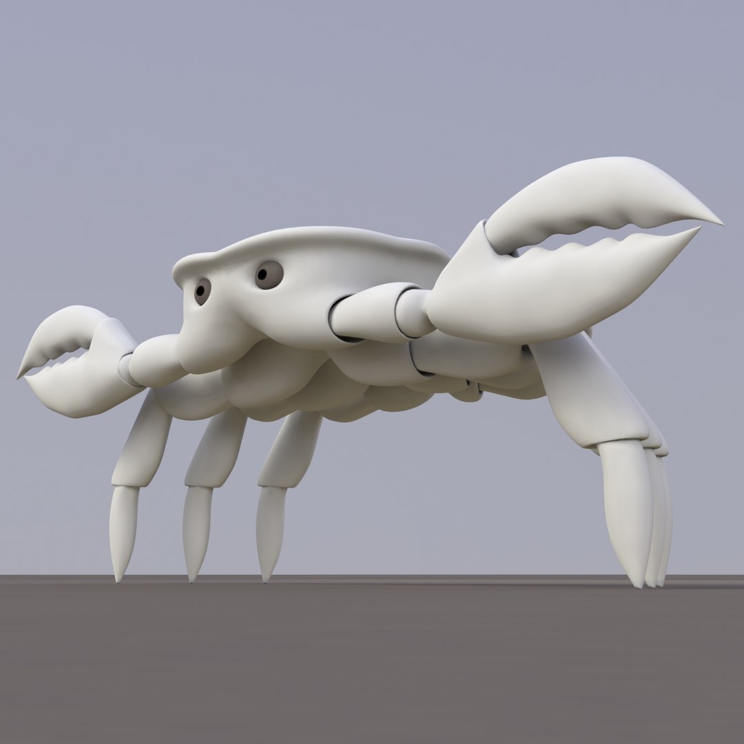 Free Citizen-snips Ploy Crab 3d Model