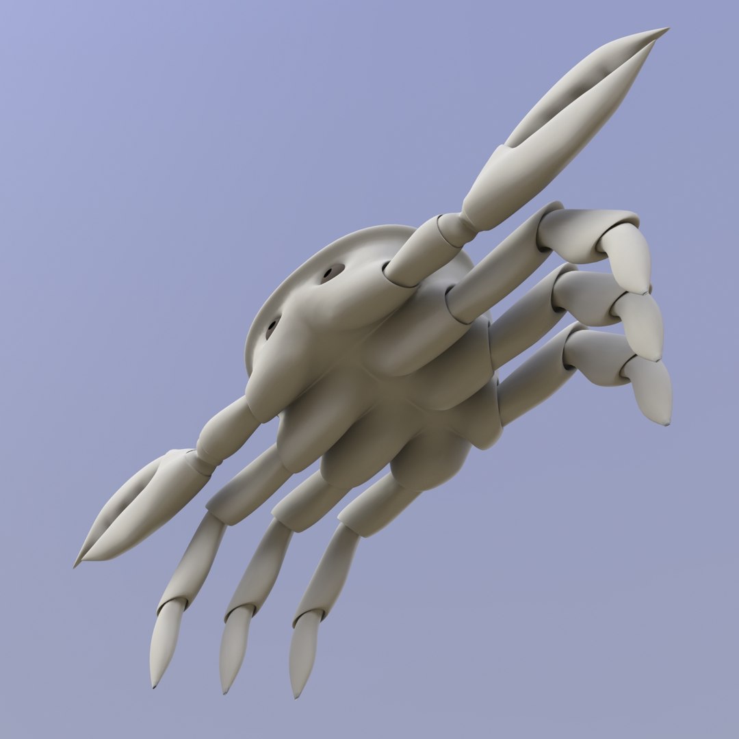 Free Citizen-snips Ploy Crab 3d Model