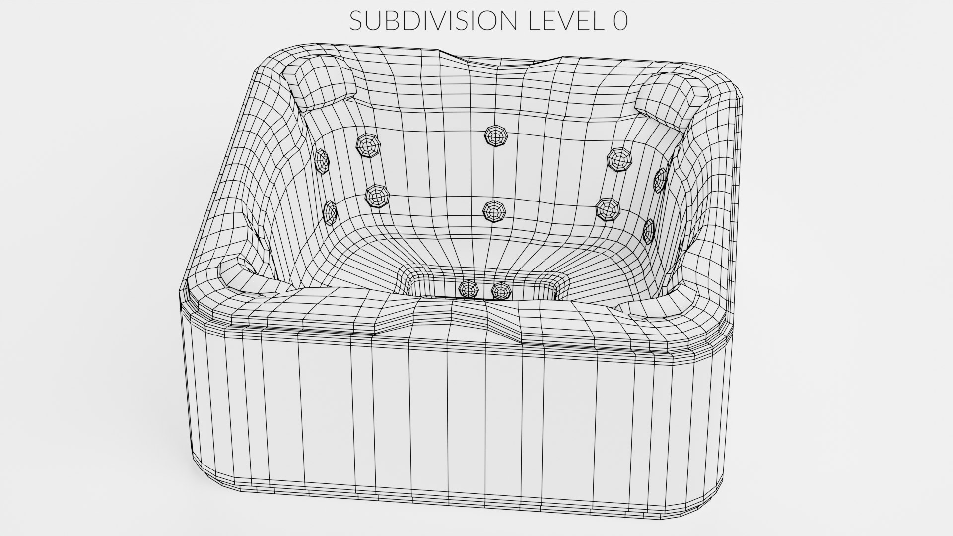 Hot Tub model - TurboSquid 2057615
