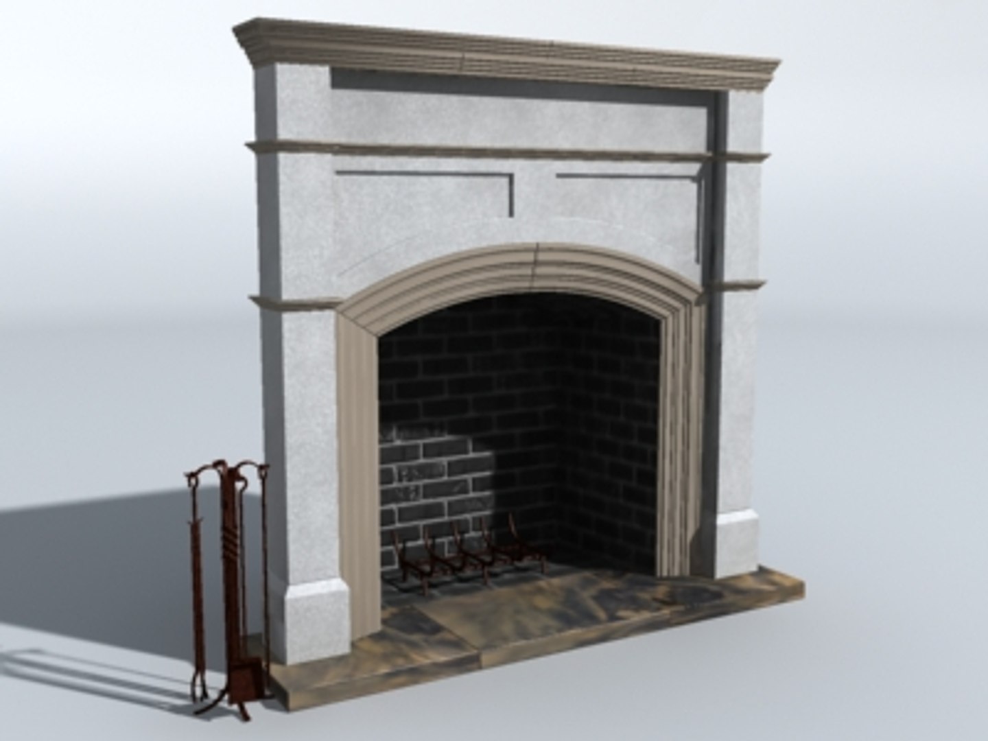 3d Model Fireplace