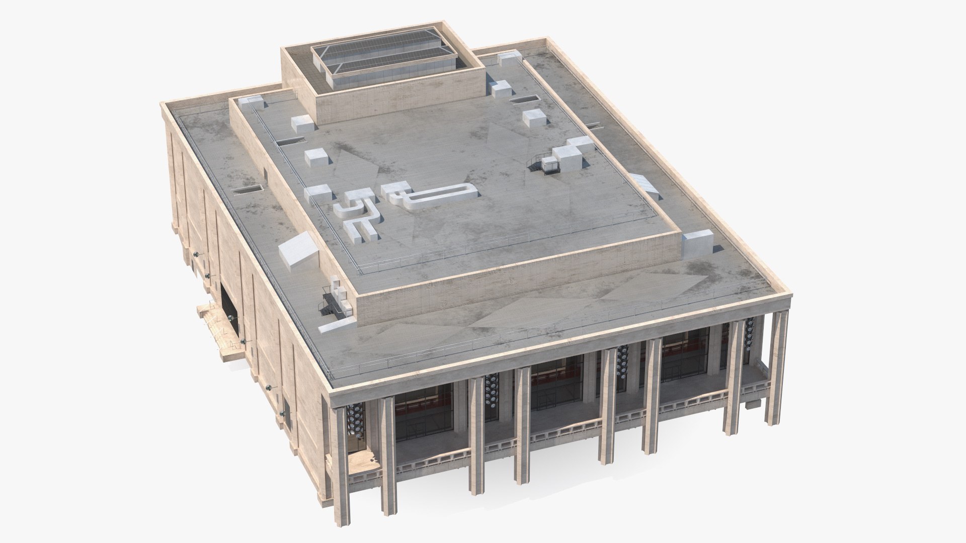 David Koch Theater 3D Model - TurboSquid 2216621