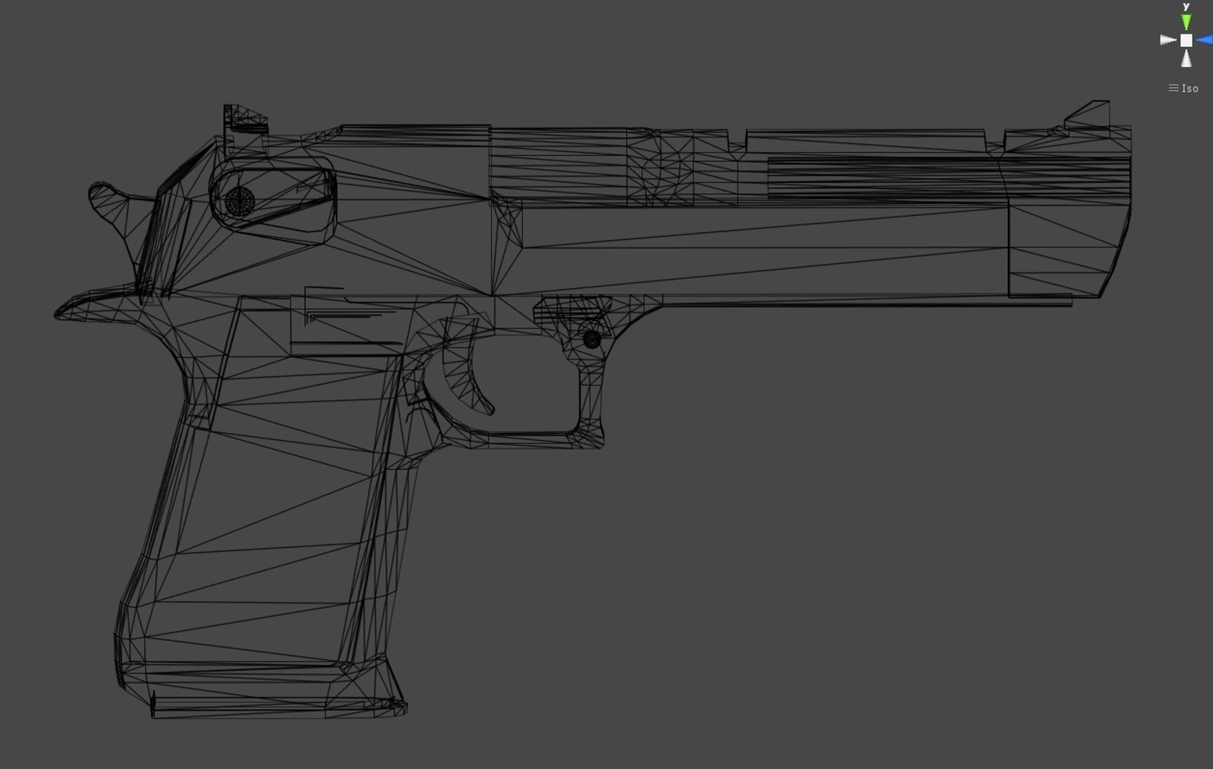 Unity Pbr Gun 3D - TurboSquid 1287282