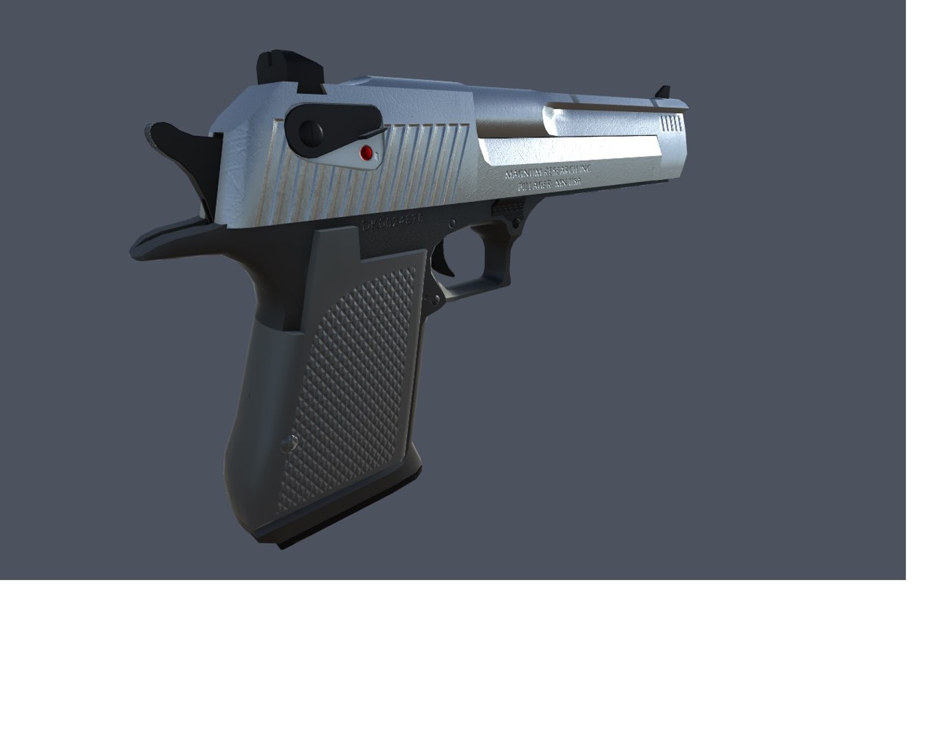 Unity Pbr Gun 3D - TurboSquid 1287282