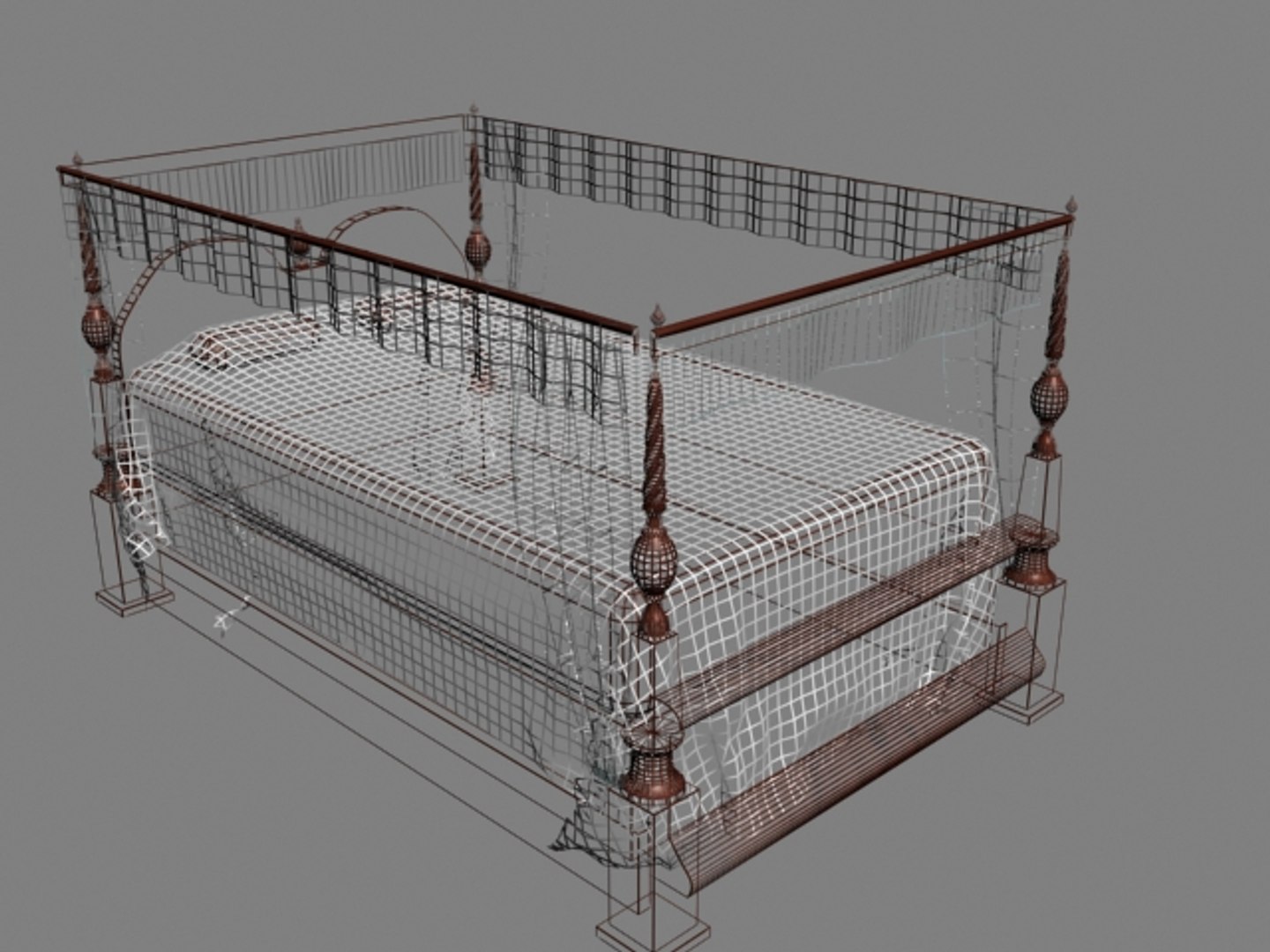 3ds Max Bed