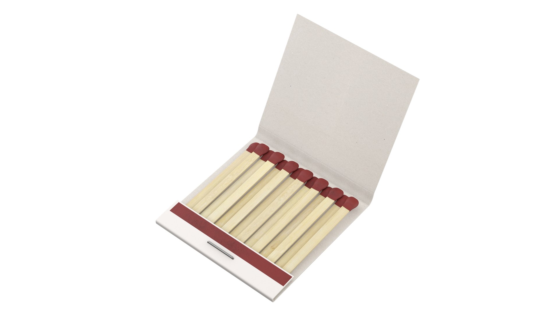 Box Of Matches 3D Model - TurboSquid 2031714