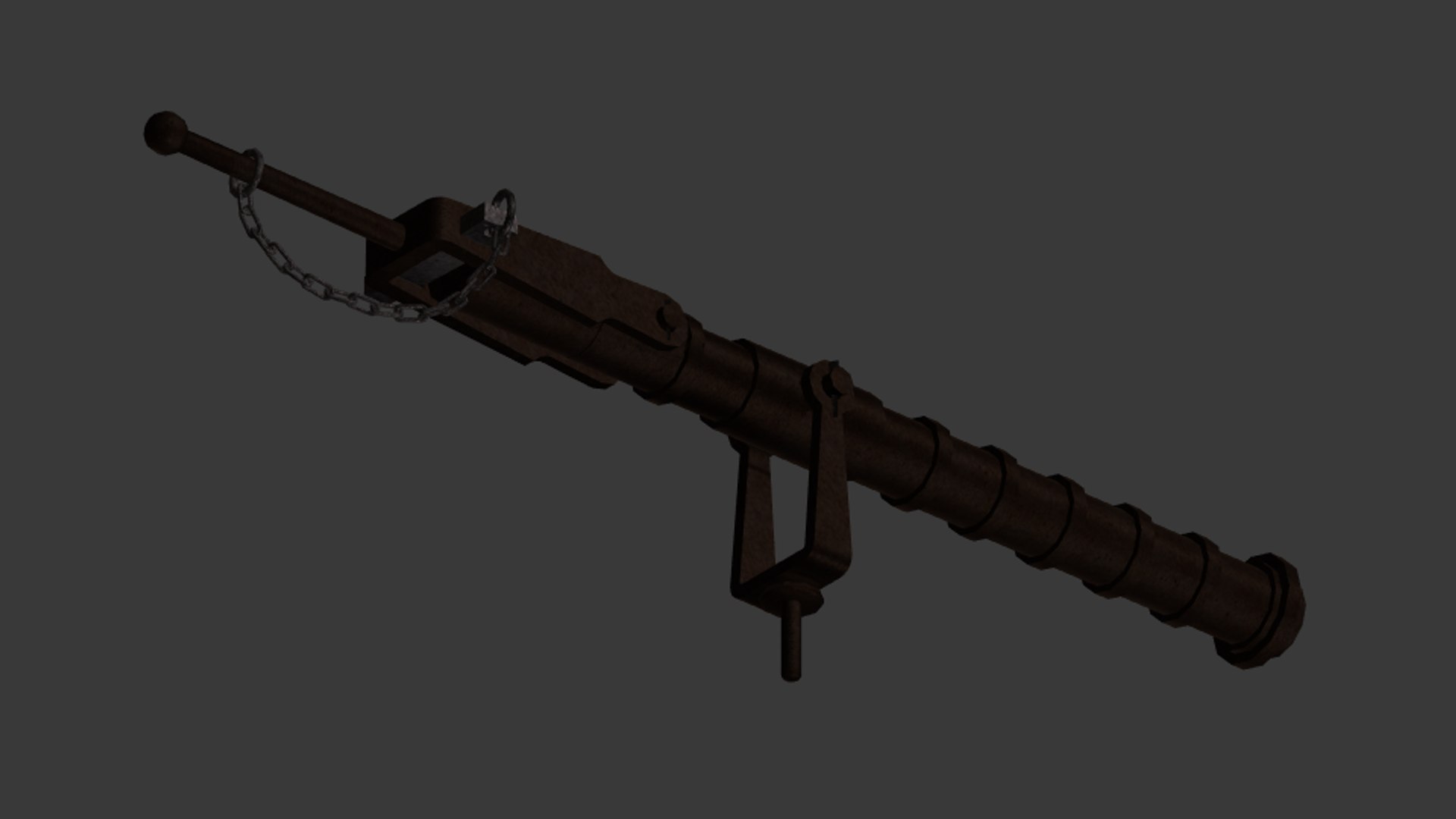 3D Falconete Cannon Model - TurboSquid 1366106