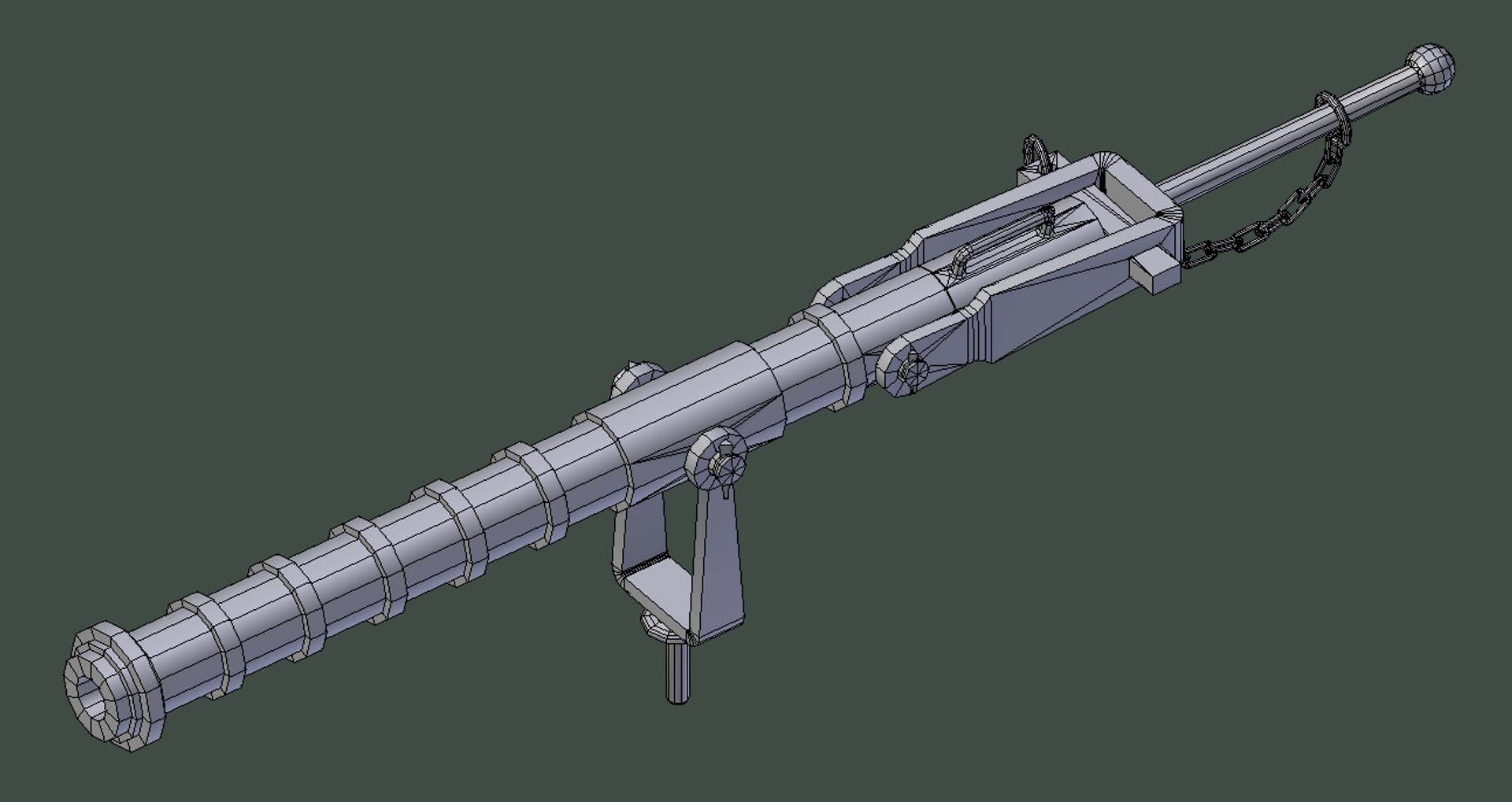 3D Falconete Cannon Model - TurboSquid 1366106