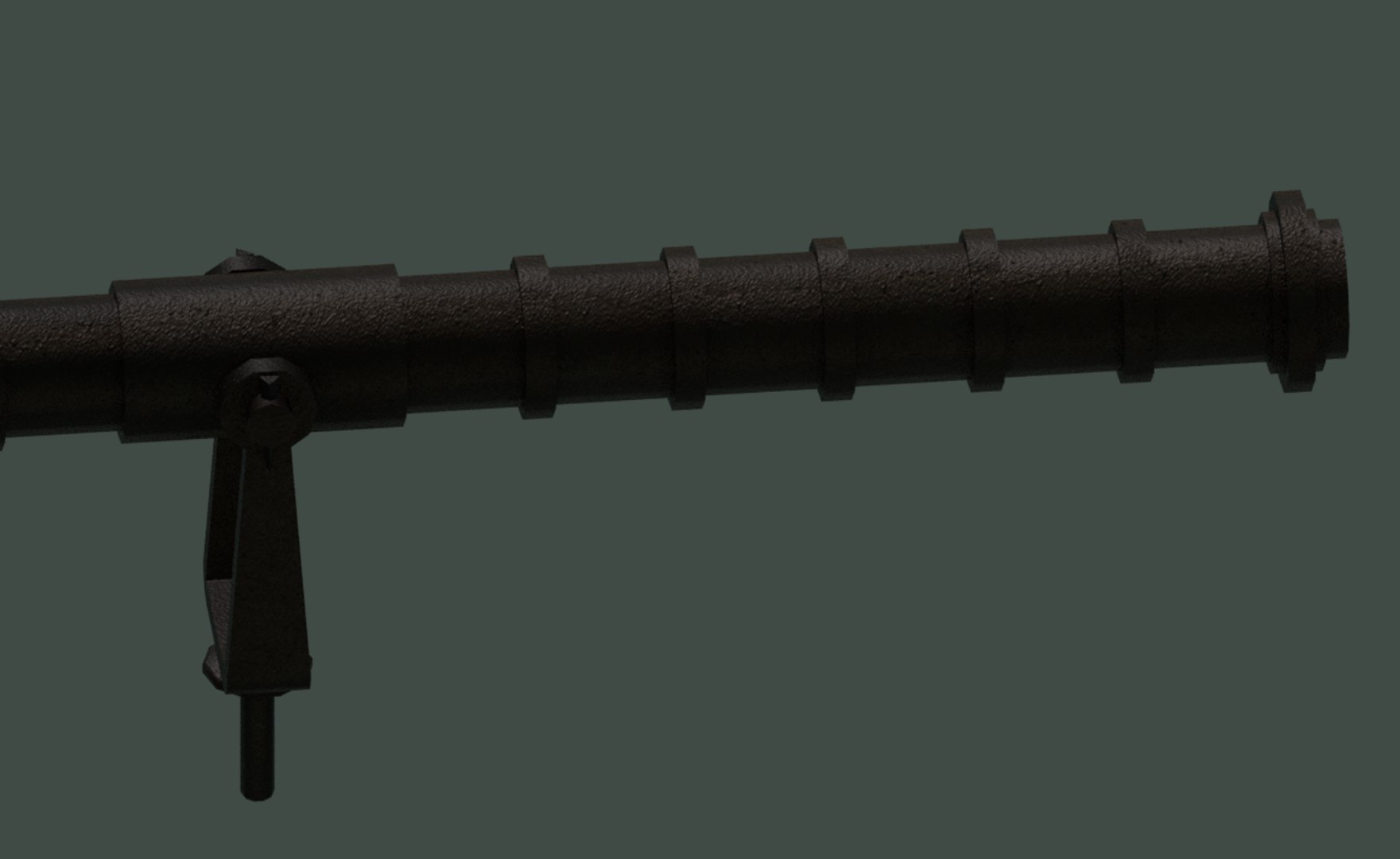 3D Falconete Cannon Model - TurboSquid 1366106