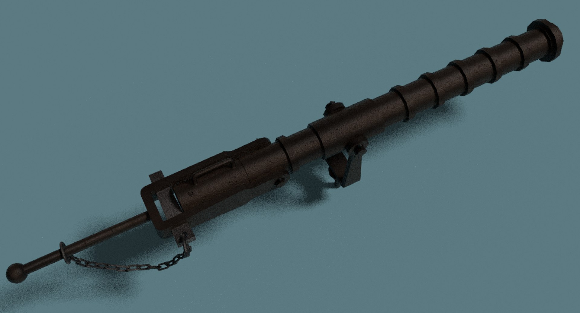 3D Falconete Cannon Model - TurboSquid 1366106