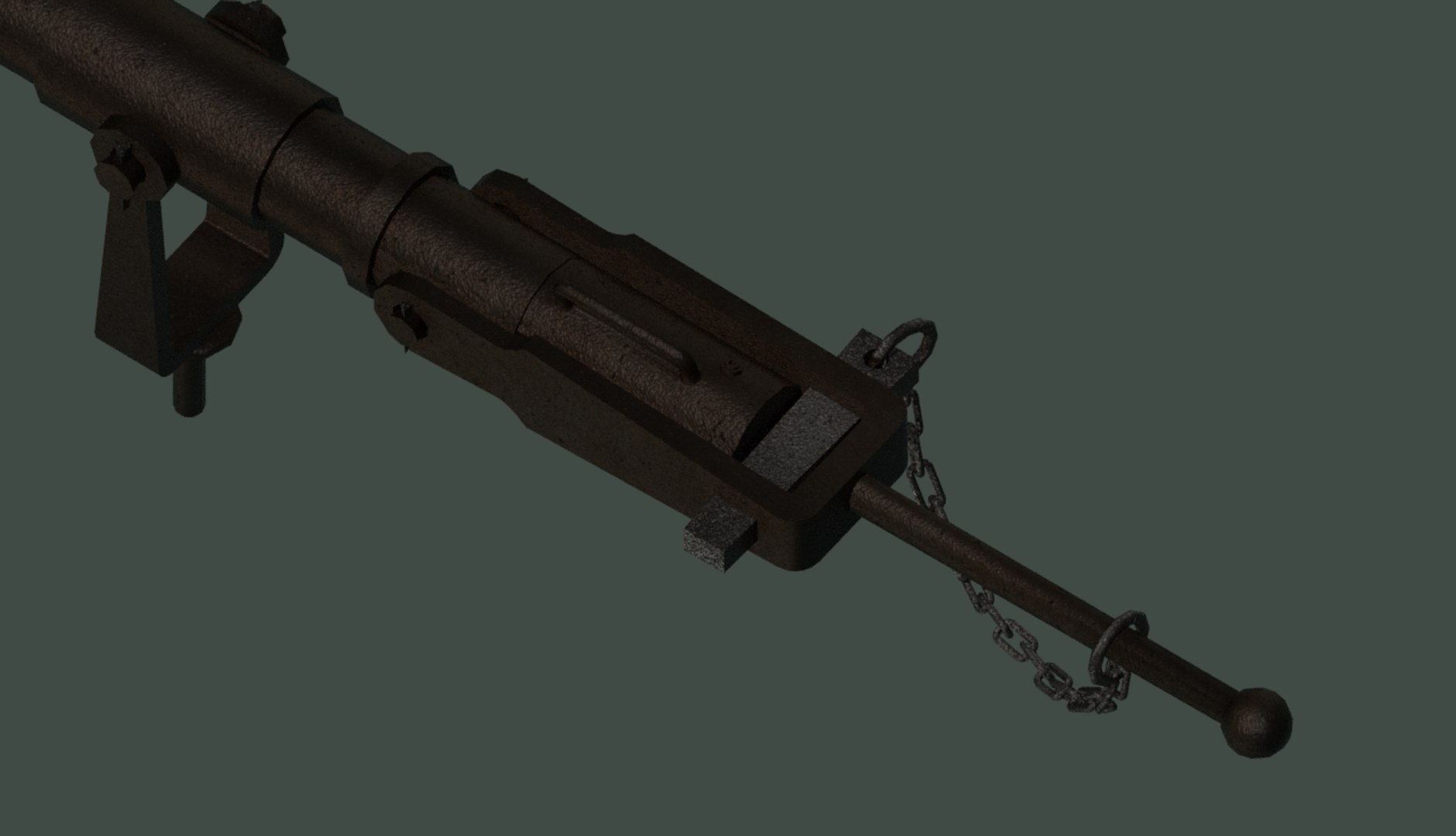 3D Falconete Cannon Model - TurboSquid 1366106